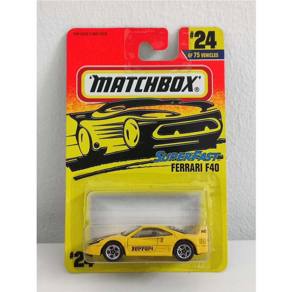Matchbox SuperFast Ferrari F40 | Shopee Malaysia