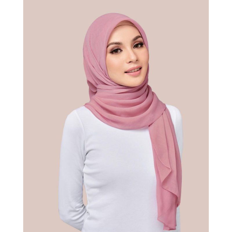 Lilit Curve (Bawal Shawl Cotton by Tudung Ruffle) | Shopee Malaysia