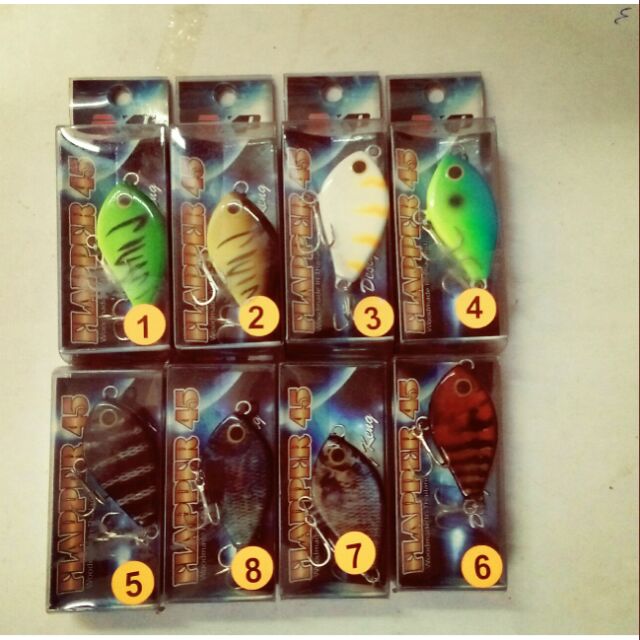 EXP FLAPPER 45 CM WOOD MADE IN THAILAND FLAP SINKING LURE | Shopee Malaysia