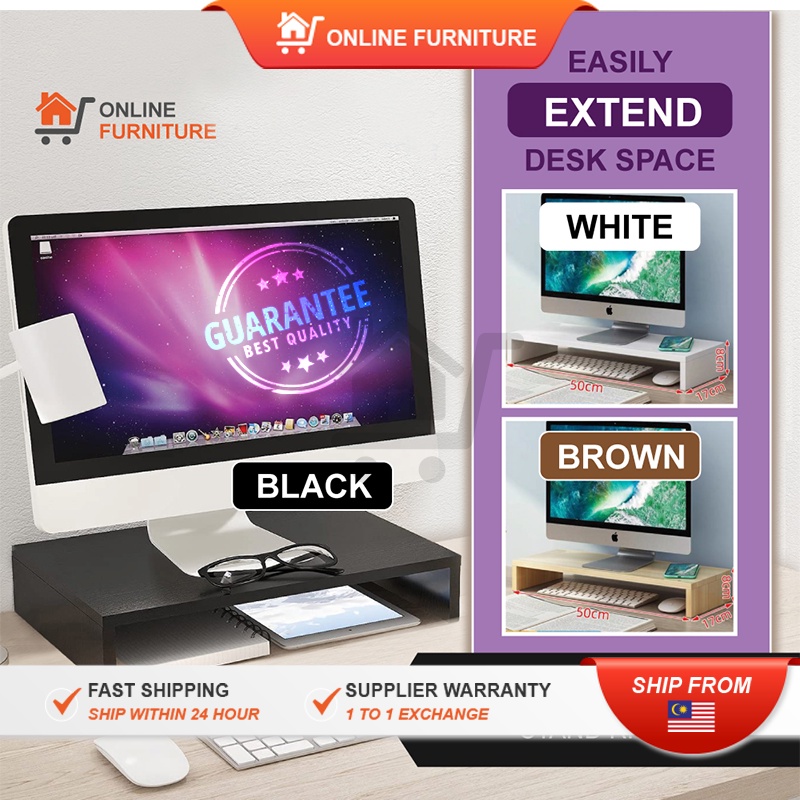 Monitor Stand Computer Monitor Screen Increased Shelf Computer Desktop ...