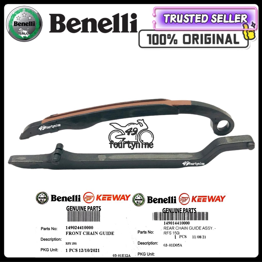 100% ORIGINAL RFS150 CHAIN TENSIONER GUIDE / TIMING CHAIN TENSIONER ...