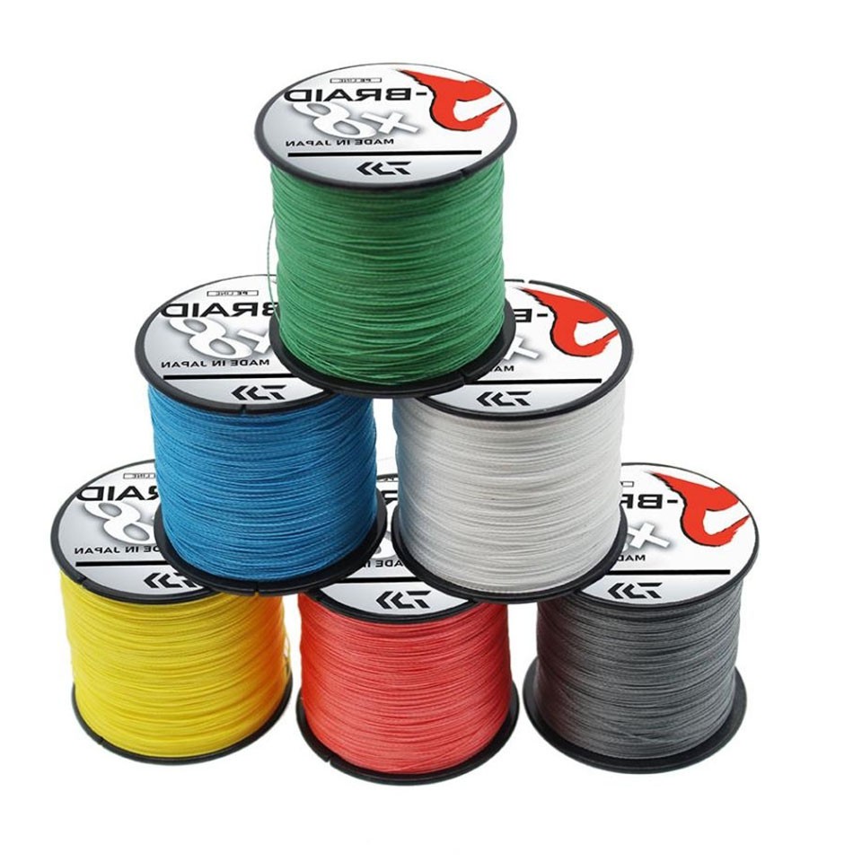 Tali Pancing Braided Fishing Line Daiwa tali pancing 8 Strand 300m 500m ...