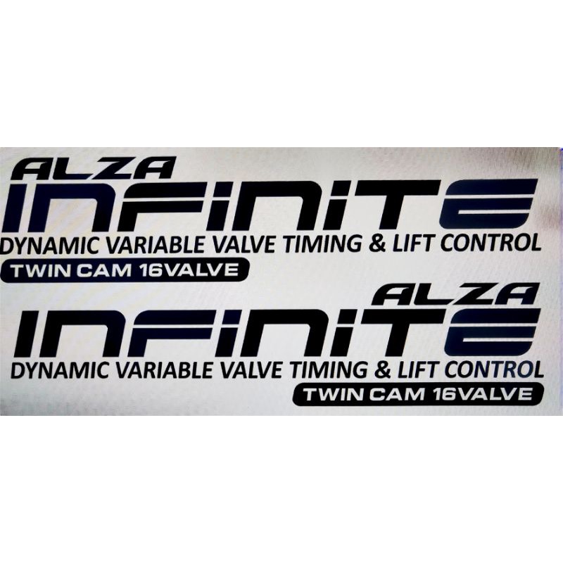 PERODUA ALZA INFINITE STICKER KERETA TEPI PINTU ~1 WARNA | Shopee Malaysia