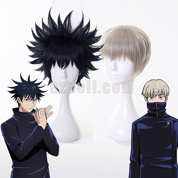Jujutsu Kaisen Cosplay Wig Megumi Fushiguro Toge Inumaki Cosplay Wig ...