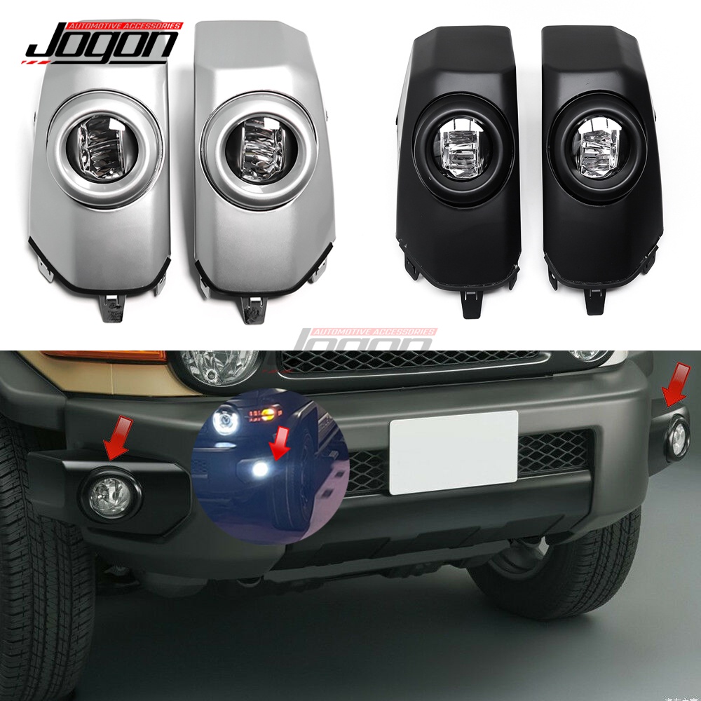 LED For Toyota FJ Cruiser 2007-2018 2019 2020 Fog Lamp DRL Daytime ...