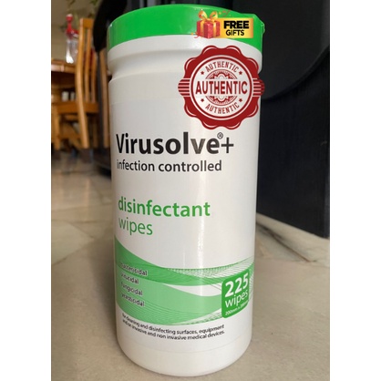 [Ready Stock] VIRUSOLVE+® ILD Wipes 225sheets (19x21cm) Ready Stock ...