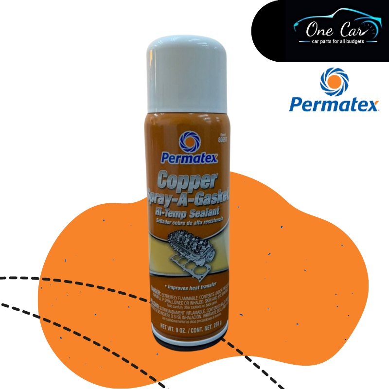 Permatex Cooper Spray-A-Gasket Hi-Temp Sealant (255G) | Shopee Malaysia