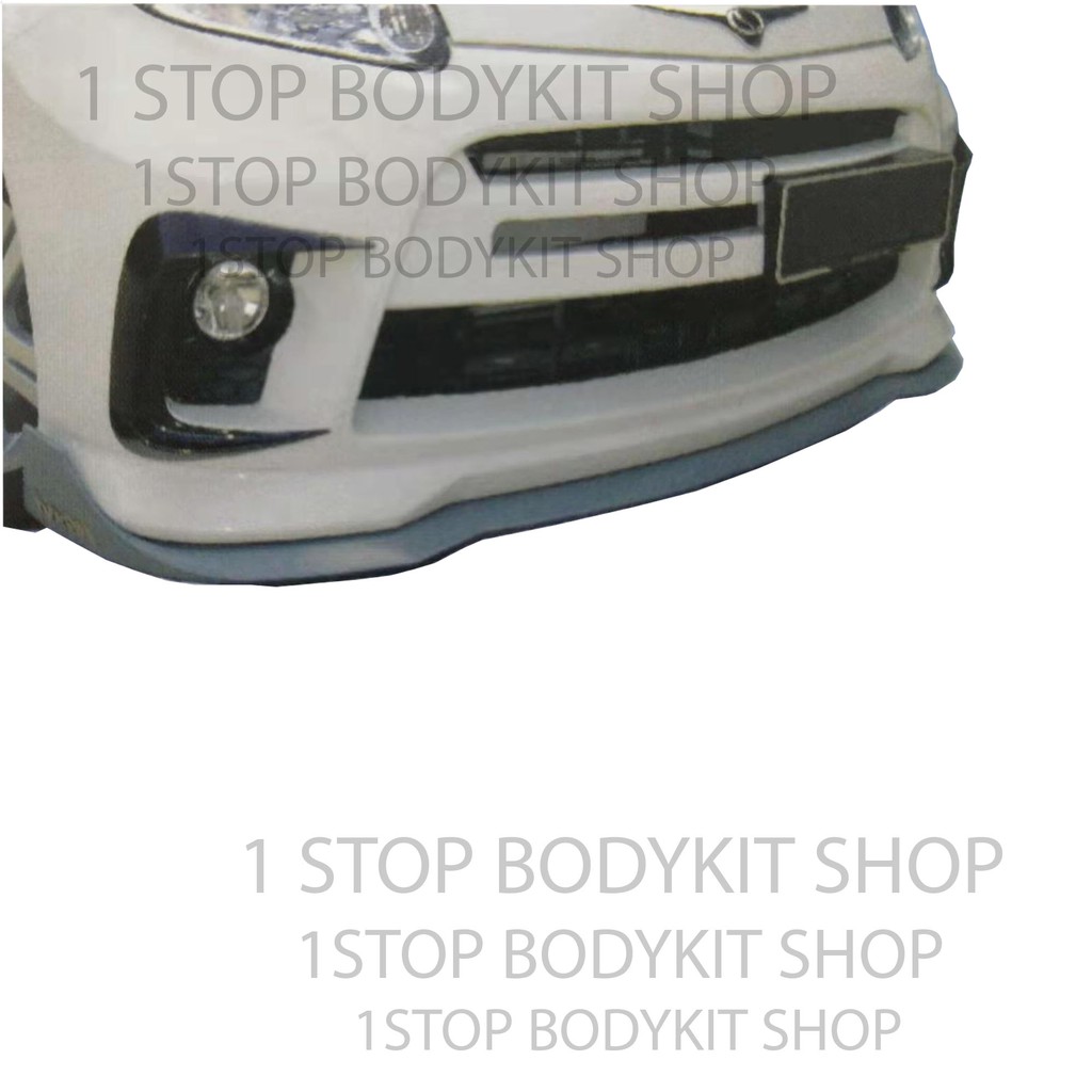 PERODUA MYVI SE FRONT V-LIP (BOTTOM LINE) POLYURETHANE (PU) SKIRT LIP ...