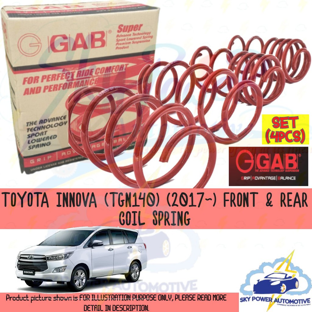 TOYOTA INNOVA (TGN140) (2017~) GAB SUPER SPORT PREMIUM HIGH PERFORMANCE ...