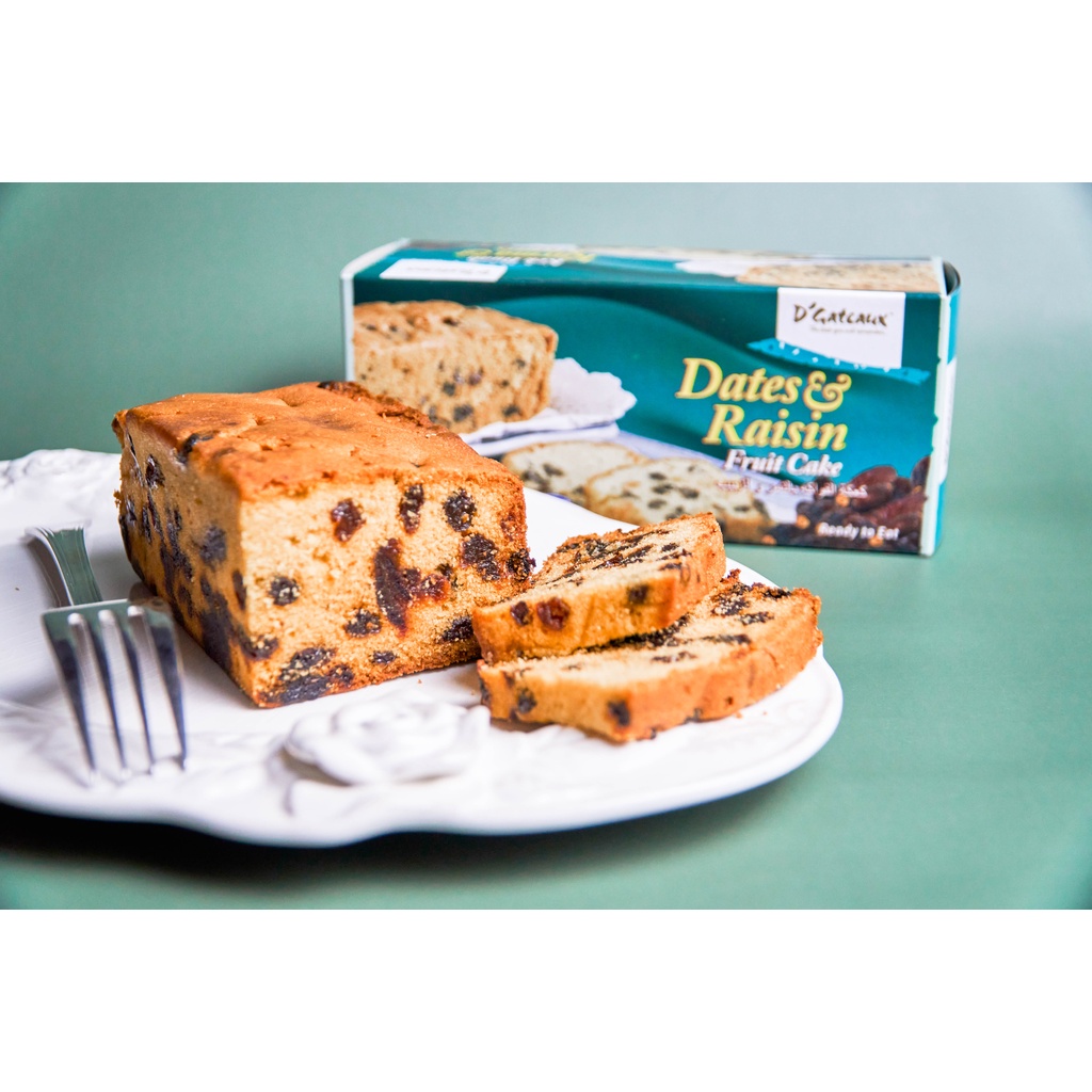 Goodies Hamper Raya | D'Gateaux Fruitcakes 350g Classic/Dates/Orange ...