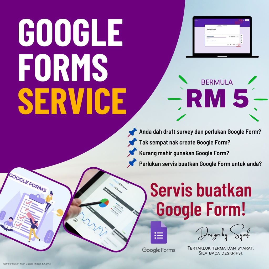 Google Forms Service | Servis buatkan Google Forms | Create Google Forms for you bermula RM5 ...