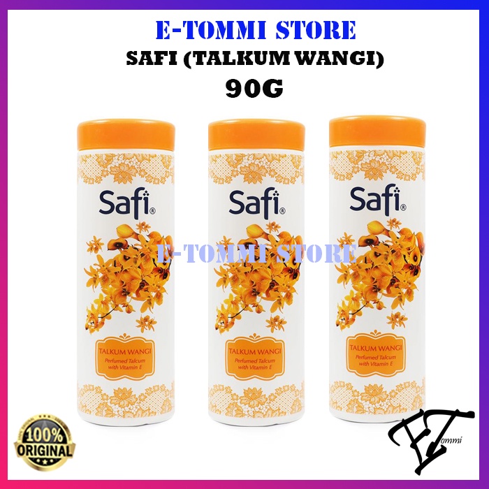 SAFI TALKUM WANGI 90G (OREN) | Shopee Malaysia