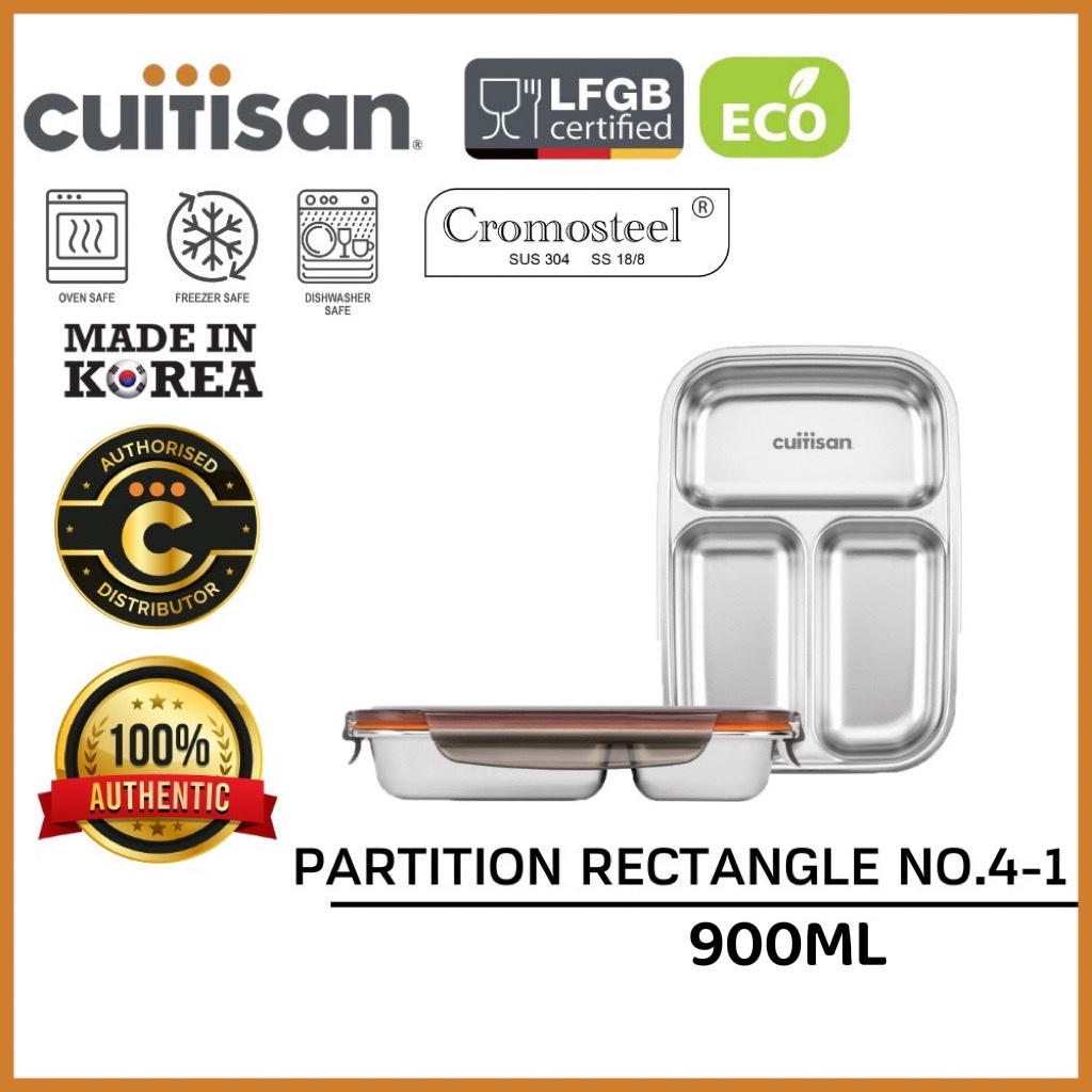 CUITISAN PARTITION RECTANGLE NO.4-1 【900ML】 | Shopee Malaysia