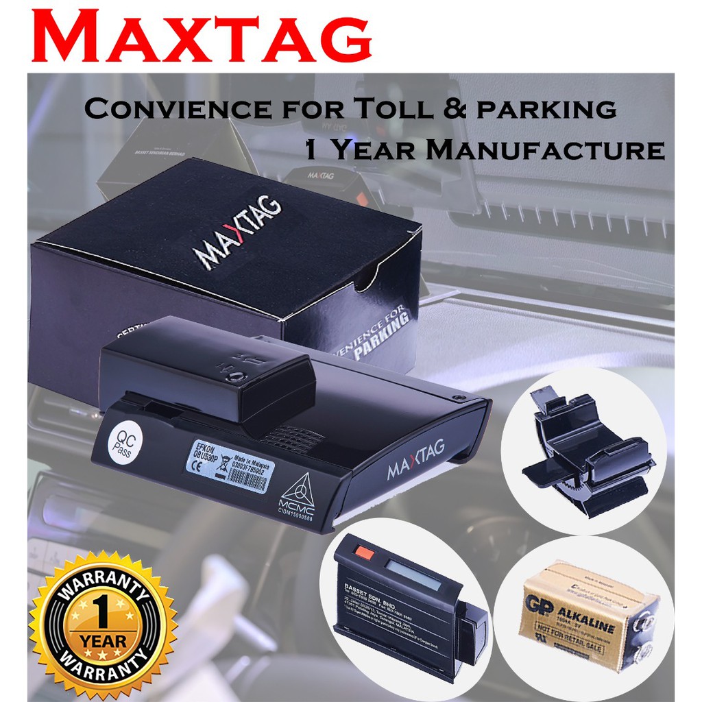 Original Smart Max Tag MaxTag Latest Version Touch n go Infrared Device ...
