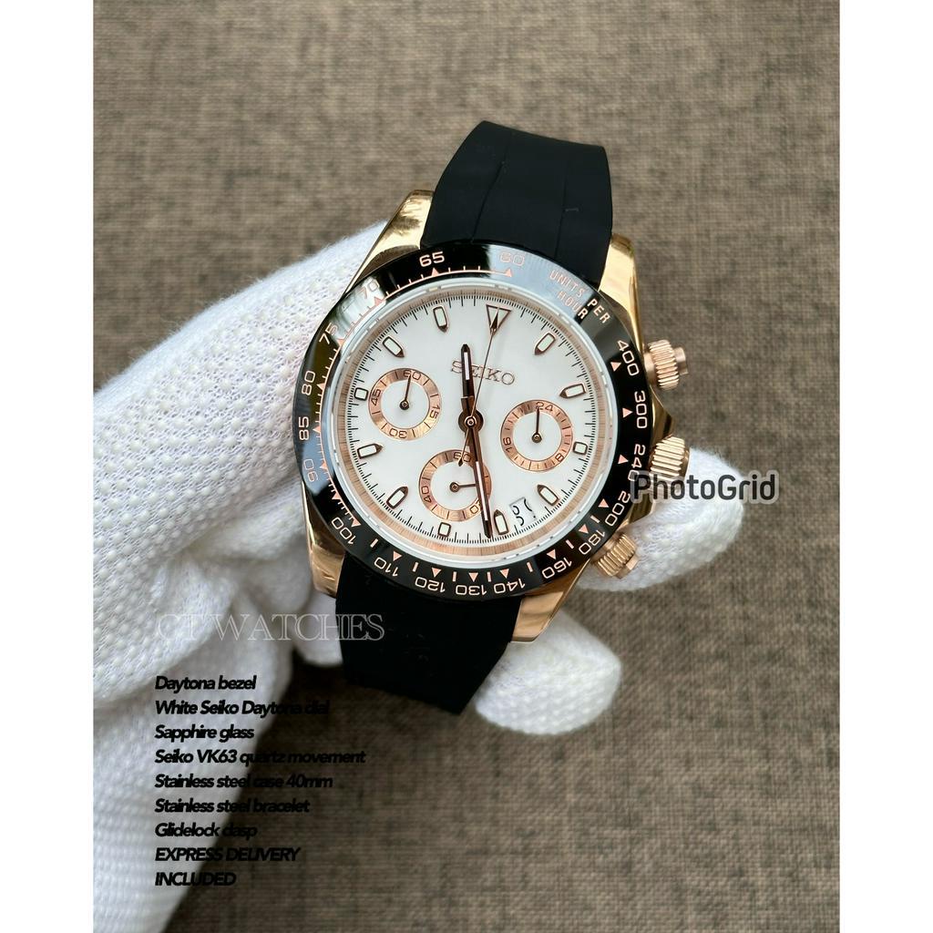 SEIKO MOD DAYTONA / SEIKOMOD / SEIKO DAYTONA / SEIKO CHRONO / SEIKOMOD / SEIKO MODIFY / SEIKO ...
