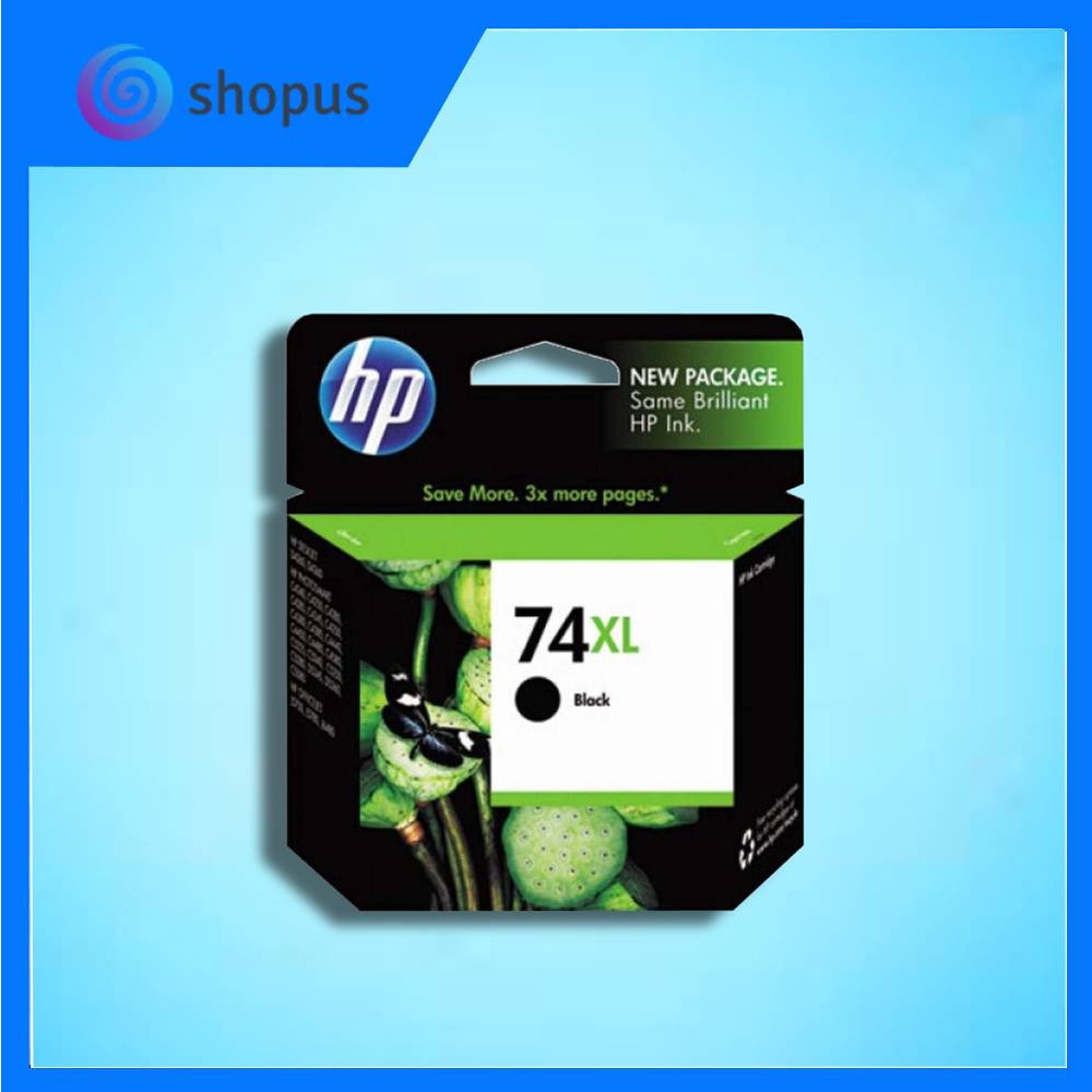 HP 74XL Black Inkjet Print Cartridge (CB336WA) | Shopee Malaysia
