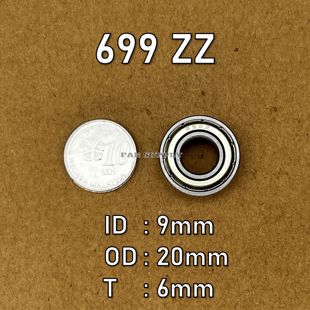 Ball Bearing 692 693 694 695 696 697 698 699 zz RS 2RS | Shopee Malaysia