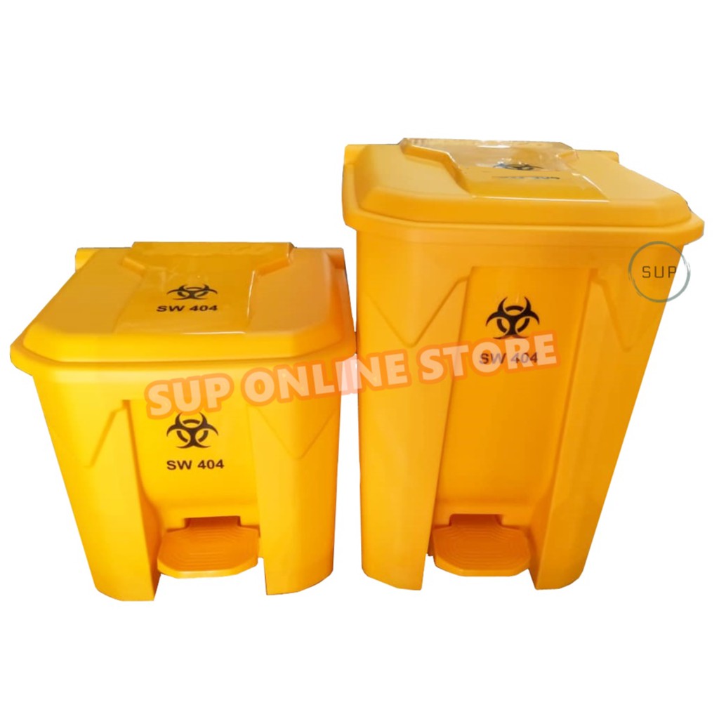 30L & 45L Heavy Duty Step On Bin / Dustbin / Clinical Waste Bin/ Tong ...