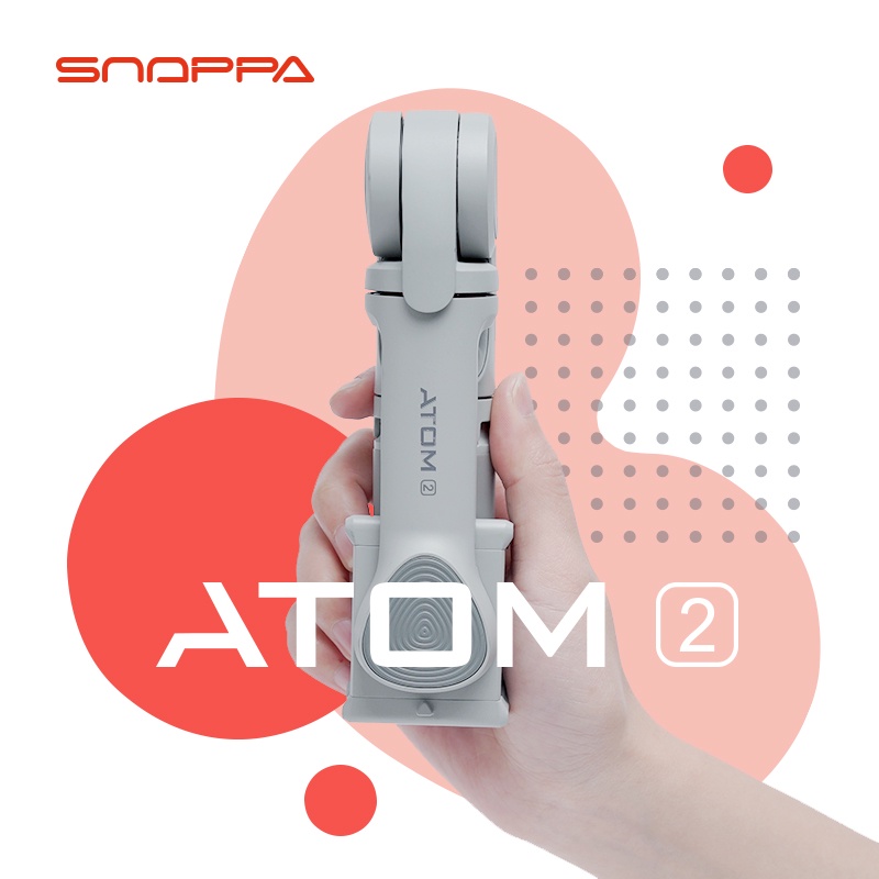Snoppa ATOM 2 3-Axis Smartphone Stabilizer Vlog Handheld Gimbal Tripod Bluetooth Fast Charging ...