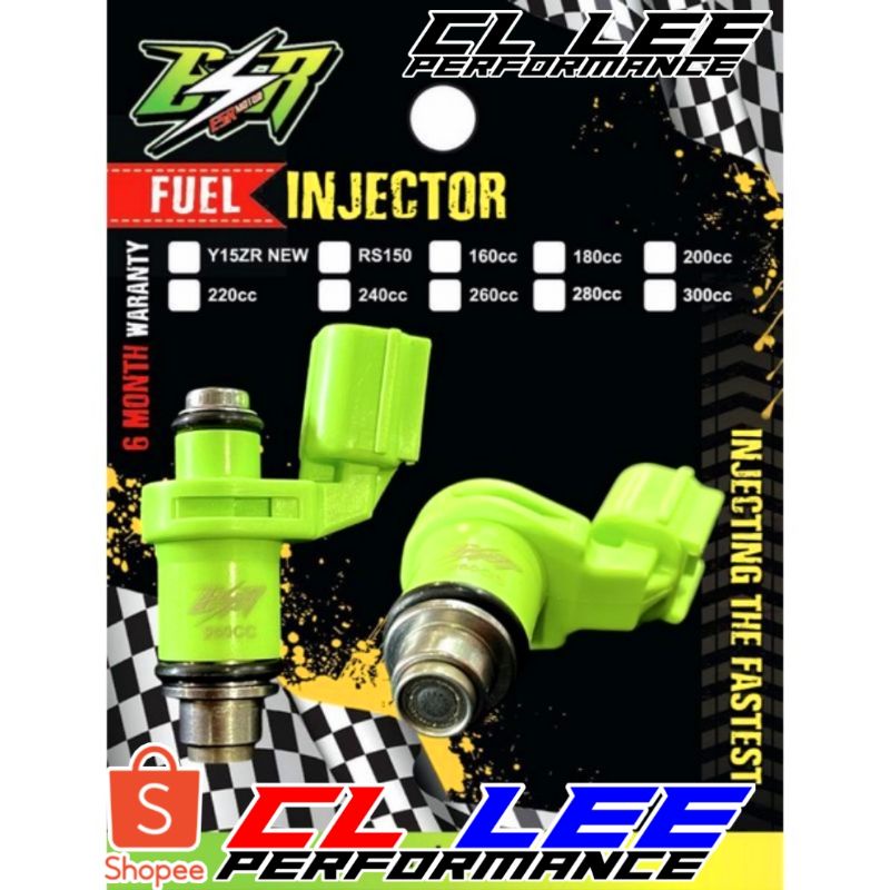 INJECTOR ESR Y15 Y15zr V2 NEW MODEL 💯ORIGINAL 160cc 180cc 200cc 220cc ...