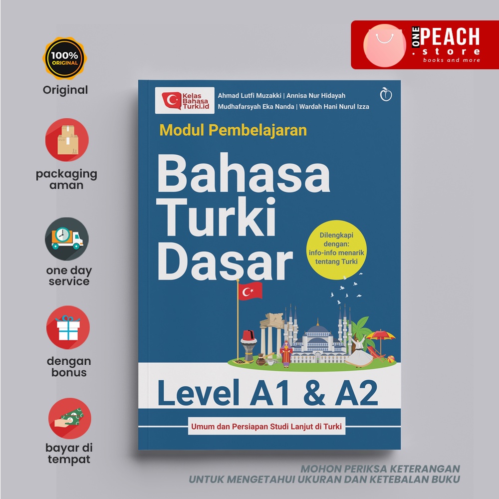 Basic Turkish Language Learning Module - Class Bahasahuki.id (1 BOOK ...