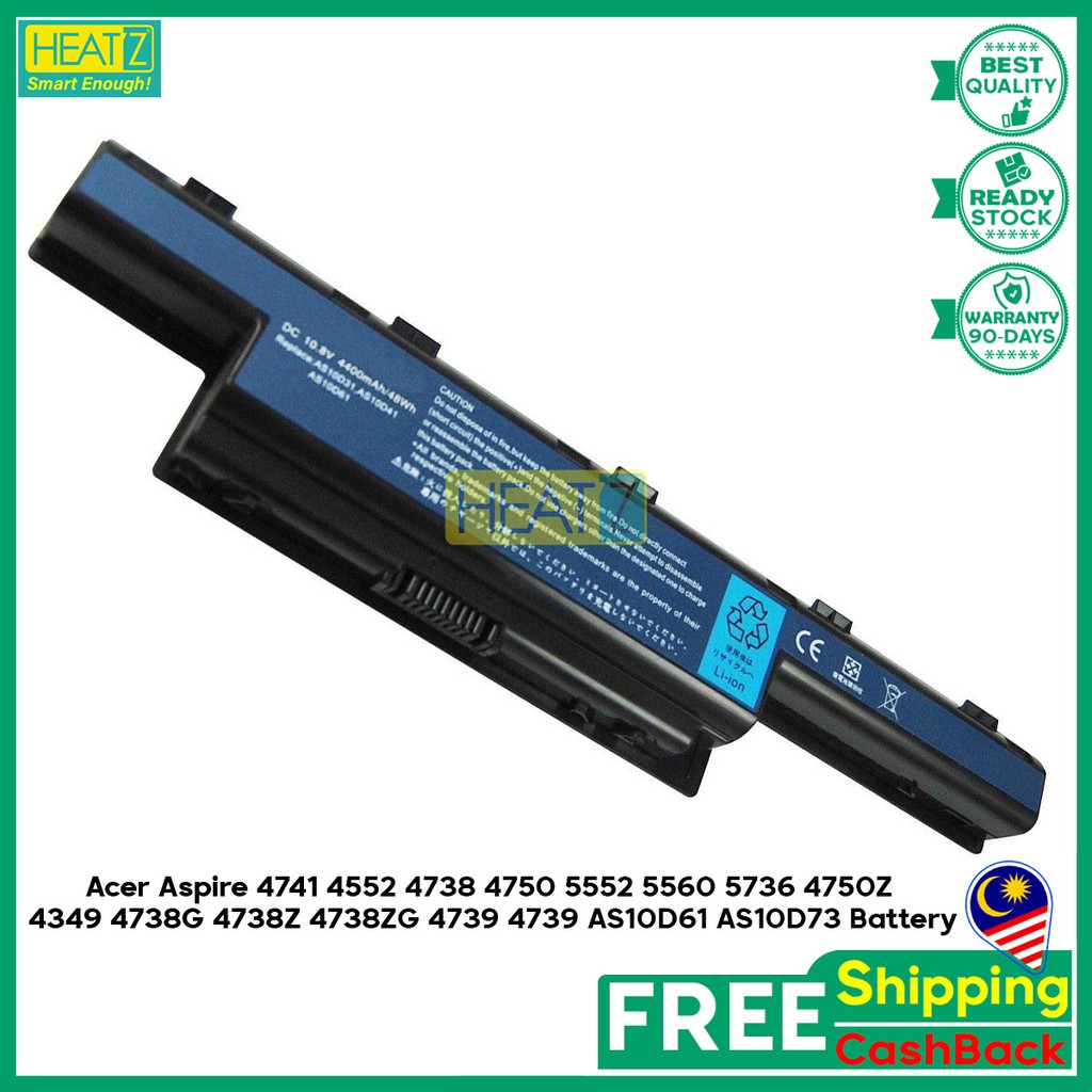 Acer Aspire 4741 4552 4738 4750 5560 5736 4750Z 4349 4738G 4738Z 4738ZG ...