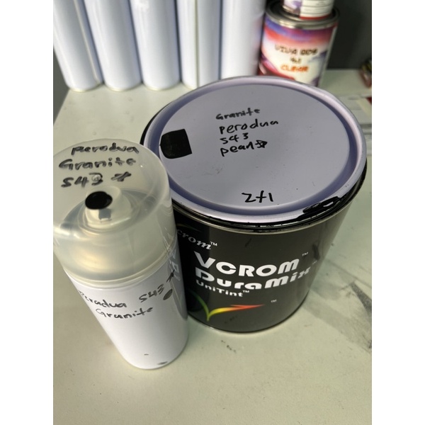 SPRAY TIN GRANITE PERODUA MYVI/ALZA CODE COLOUR S43 | Shopee Malaysia