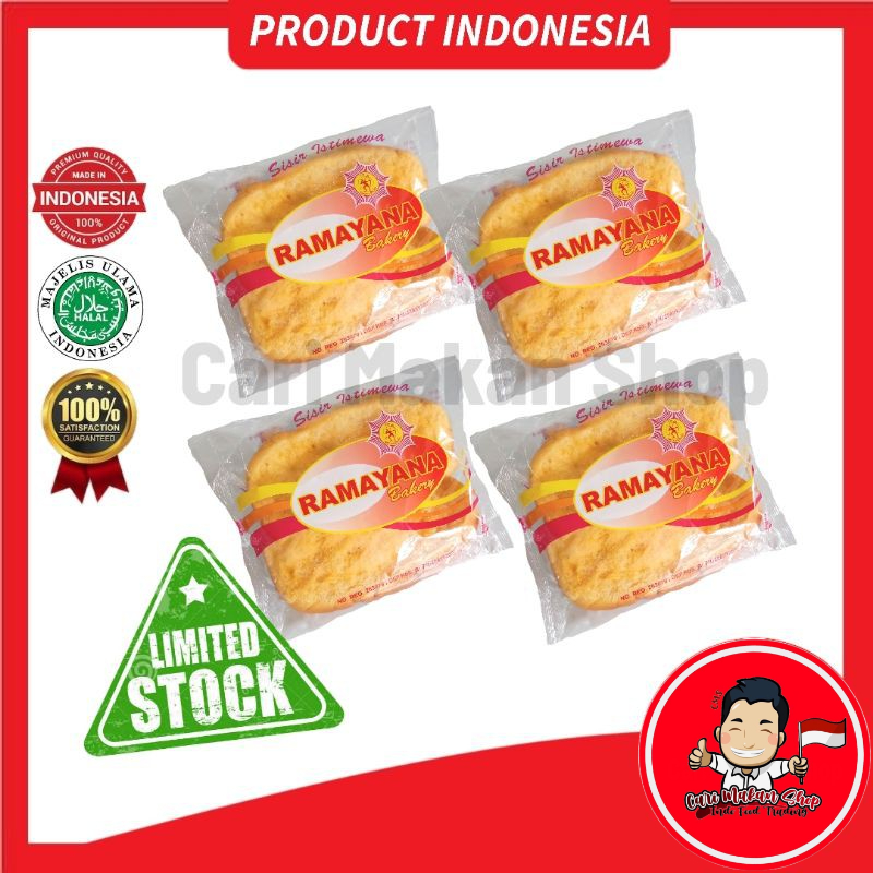 Roti Sisir Ramayana Bakery 75gm Product Indonesia 🇮🇩 Roti Era Manis CMS ...