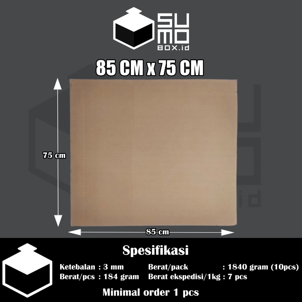 New Brown Packing Cardboard / Cardboard Sheet 85x75 cm | Shopee Malaysia
