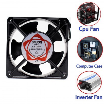 AC 220-240 0.14A 23W 120mm x 120mm x 38mm Air Circulation Fan / PC ...