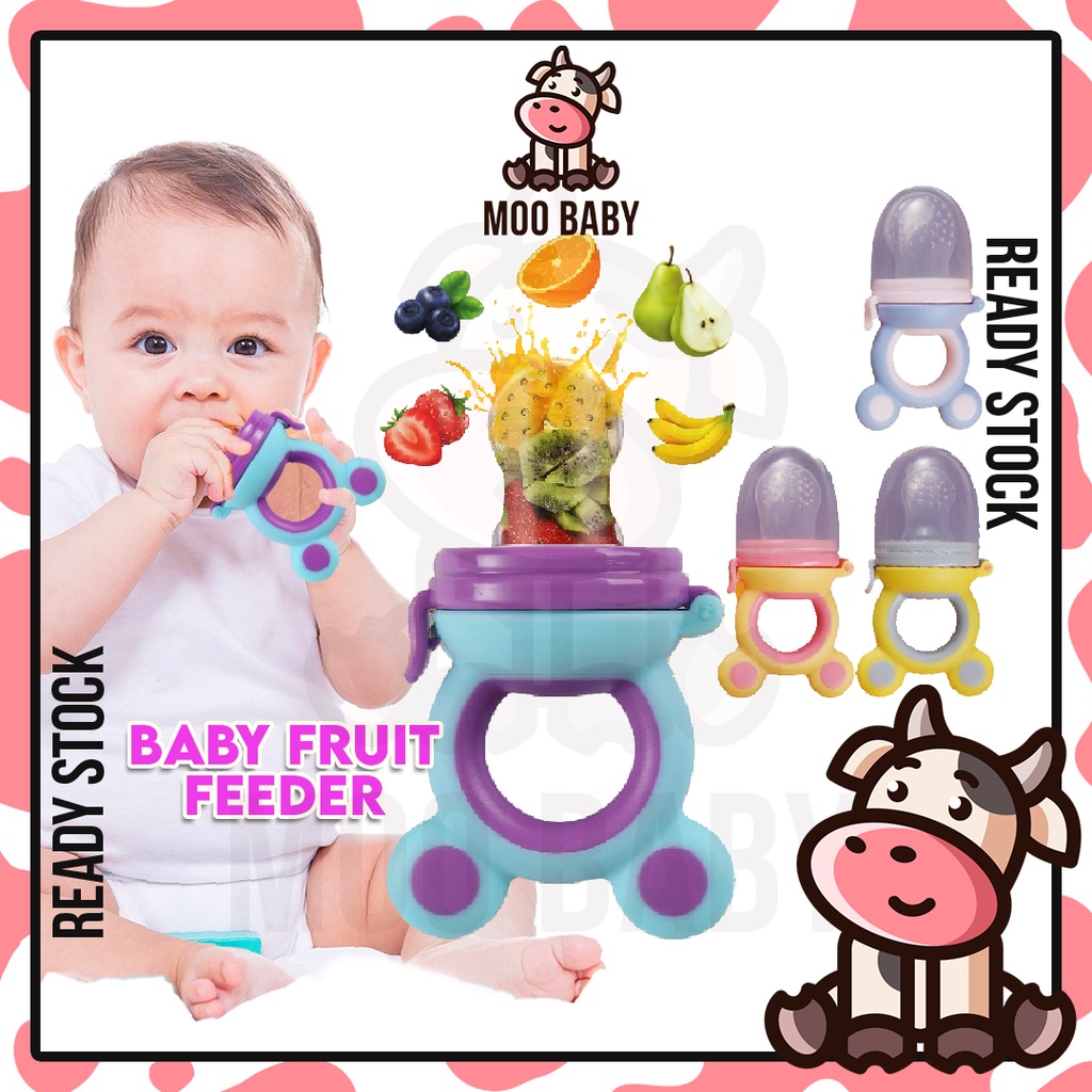 Moo Baby Fruit Feeder Buah Puting Baby Puting Baby Food Feeder Puting ...