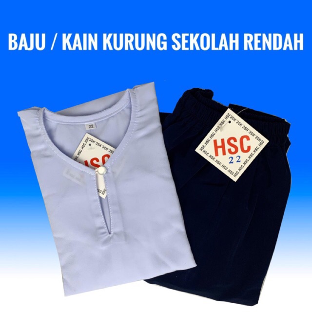 [KAIN LICIN] 18/36 Baju/Kain Kurung Sekolah Rendah #hsc | Shopee Malaysia