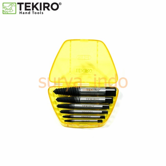 Tekiro 1 Set Screw Extractors 6 pcs SD-EX0926 | Shopee Malaysia