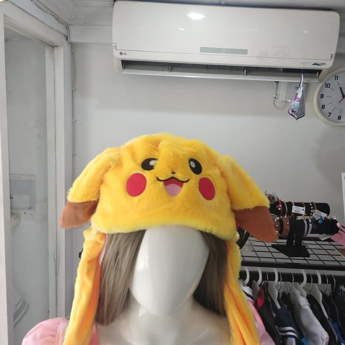 Pikachu HAT (WITH YOU CAN MOVE) | Shopee Malaysia