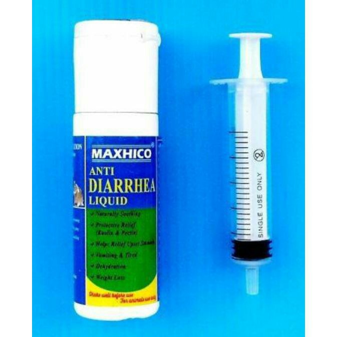 Maxhico Anti Diarrhea Liquid for Cat, Dog,Rabbit / ubat cirit birit ...