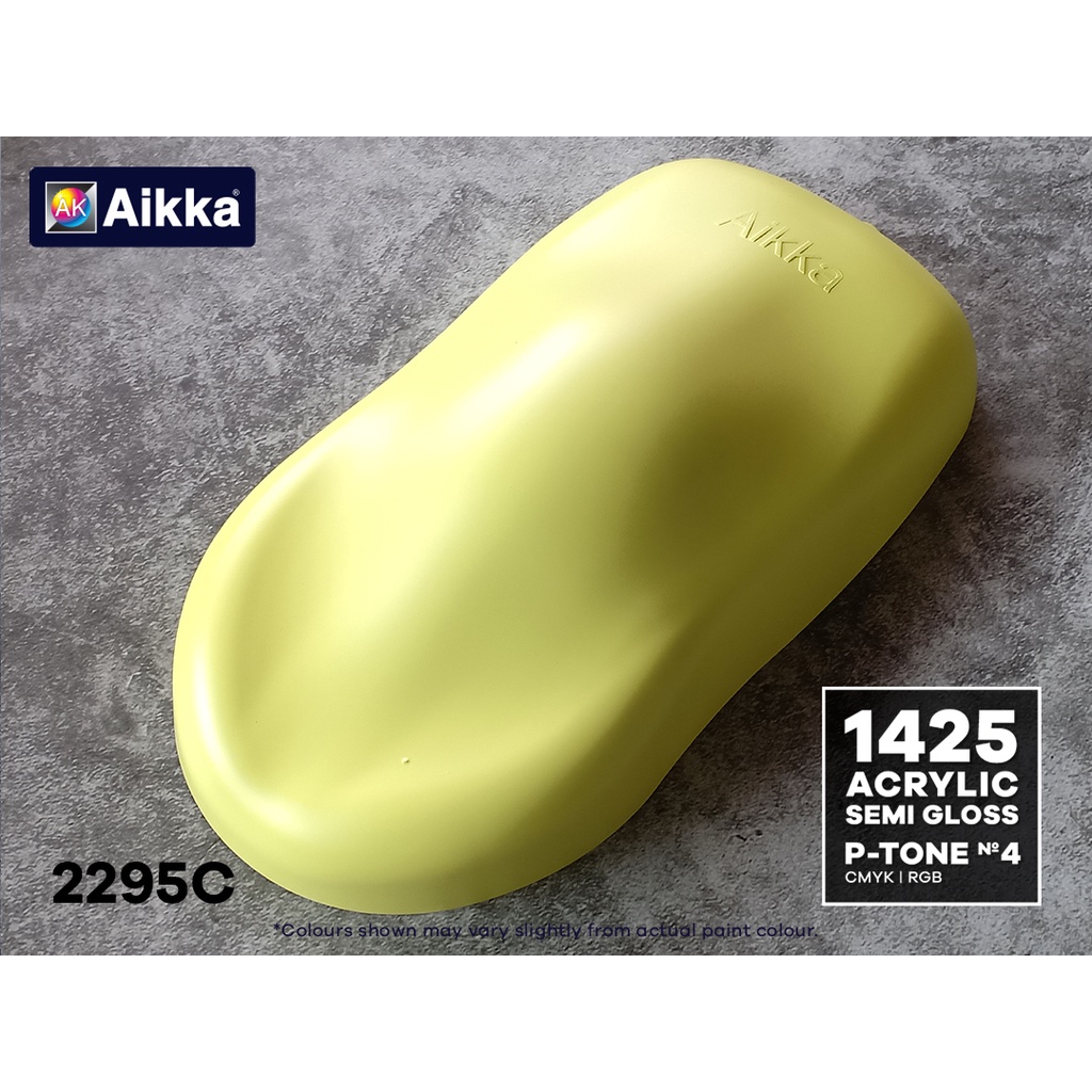 AIKKA Paint PANTONE Colour 2295C / 1425 ACRYLIC SEMI GLOSS PAINT ...