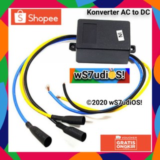 Ac to DC Converter Electric Current Vehicle Motor Power Converter Headlamp LED Headlight Shopee Malaysia