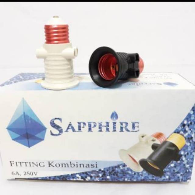 PUTIH Combination light fittings / white combination fittings / 2in1 ...