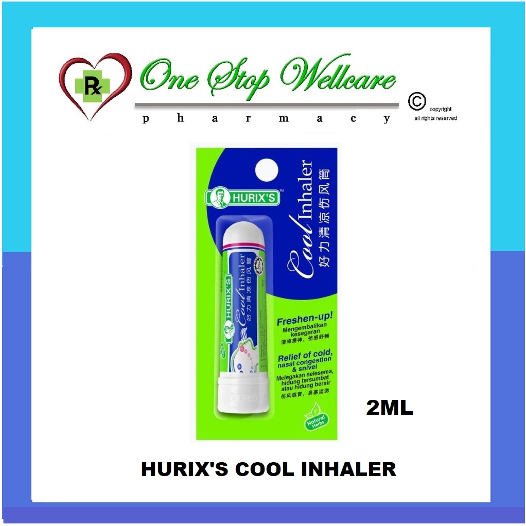HURIX'S COOL INHALER 2ML (EXP: 01/2027) | Shopee Malaysia