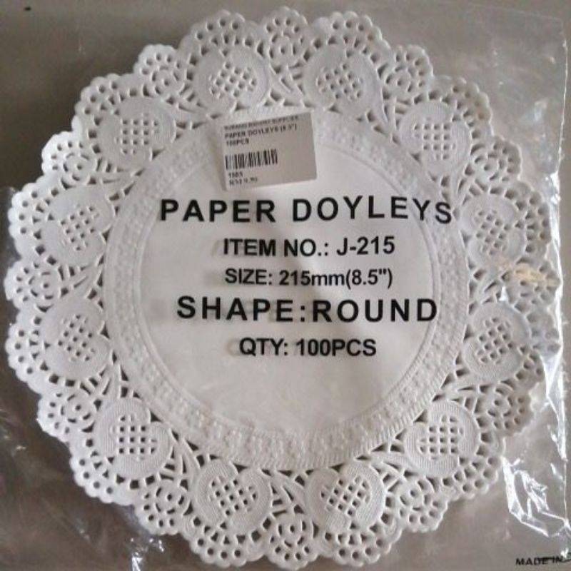 Dolly Paper 3.5"/4”/4.5"/5”/5.5"/6.5”[250pcs]/8.5"[100pcs] Kertas ...