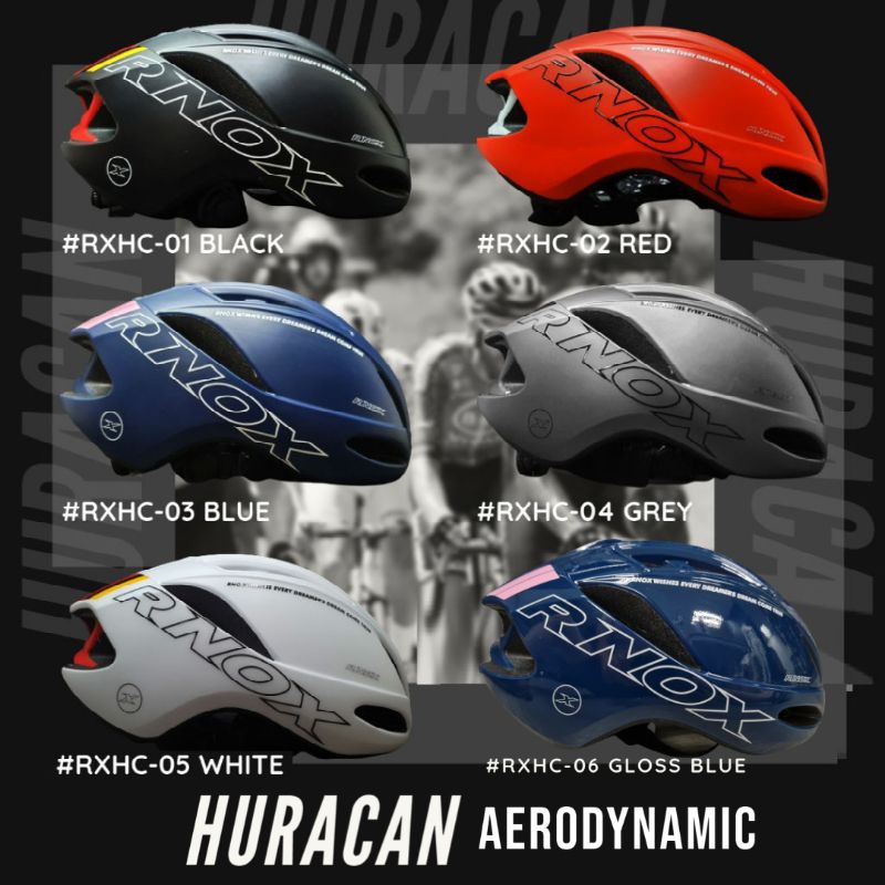 MTB Fixie Gravel Folding RB Cycling Huracan Aerodynamic Helmet | Shopee ...