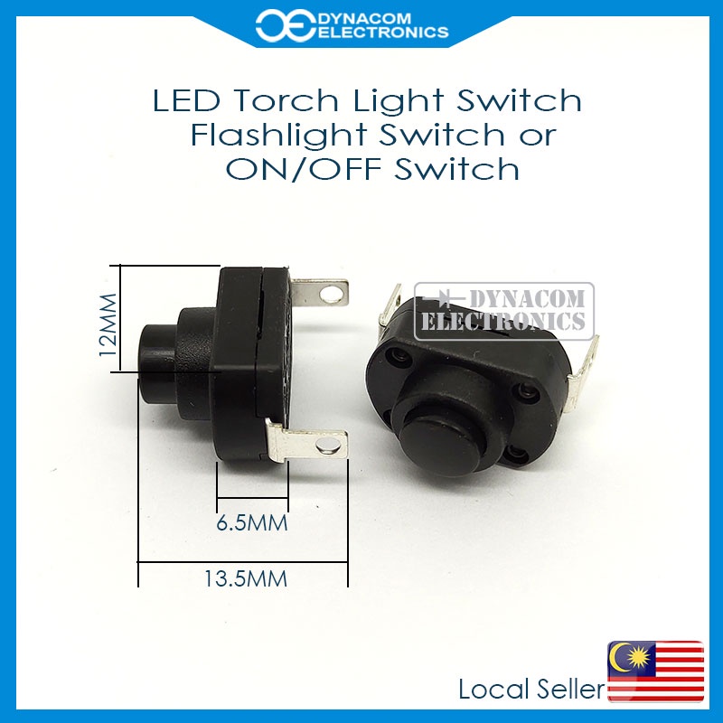 1-PC AC/AD LED Torch Light Switch Search Light Switch ON/OFF Switch ...