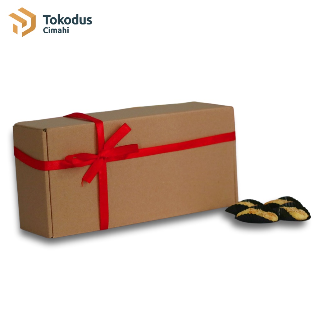 Cardboard Rolled Sponge Cake Box 25 x 12 x 7cm With Key - Tokodus ...