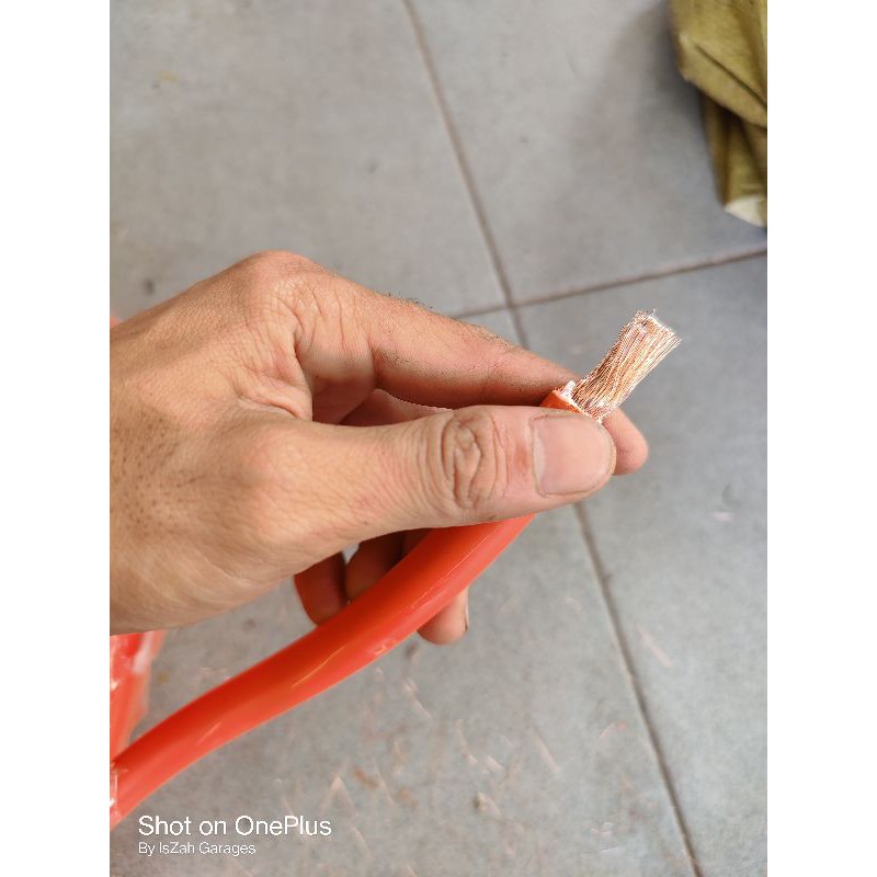 DIY CUSTOM SAIZ CABLE GROUNDING KERETA / CABLE BATTERY | Shopee Malaysia