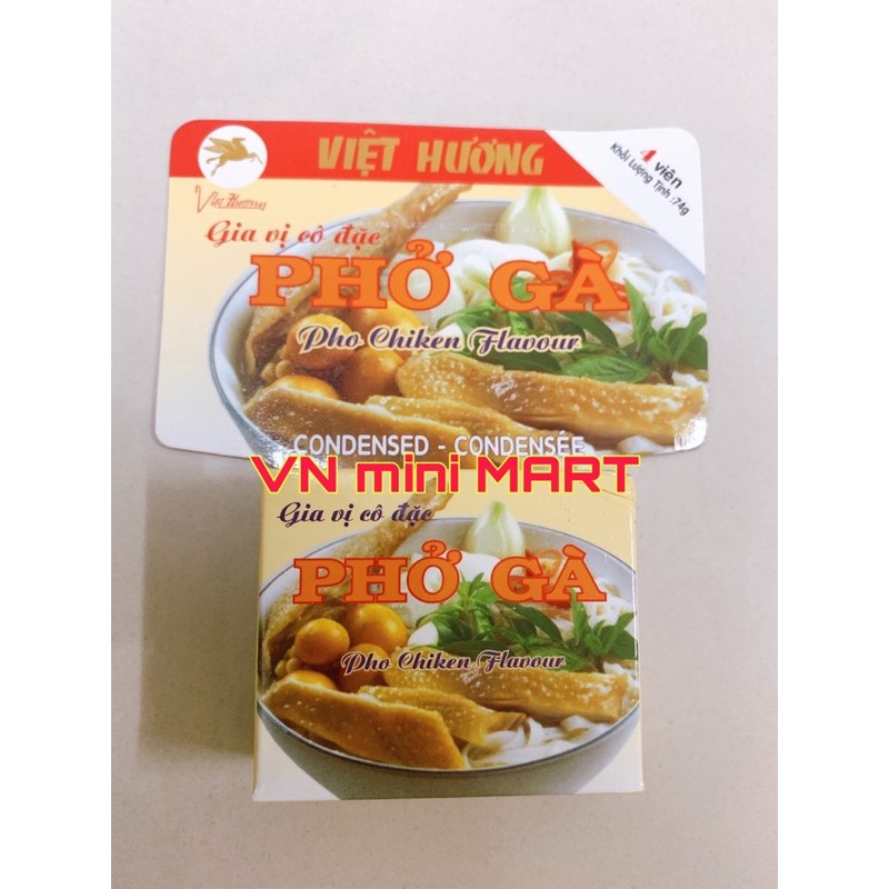 [Exp: 25/03/2025] Viet Huong Chicken Noodle Soup Seasoning 74g - Viên Gia Vị Nấu Phở Gà Việt ...