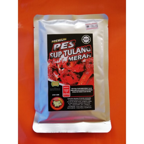 [DH] PES PREMIUM - SUP TULANG MERAH | Shopee Malaysia
