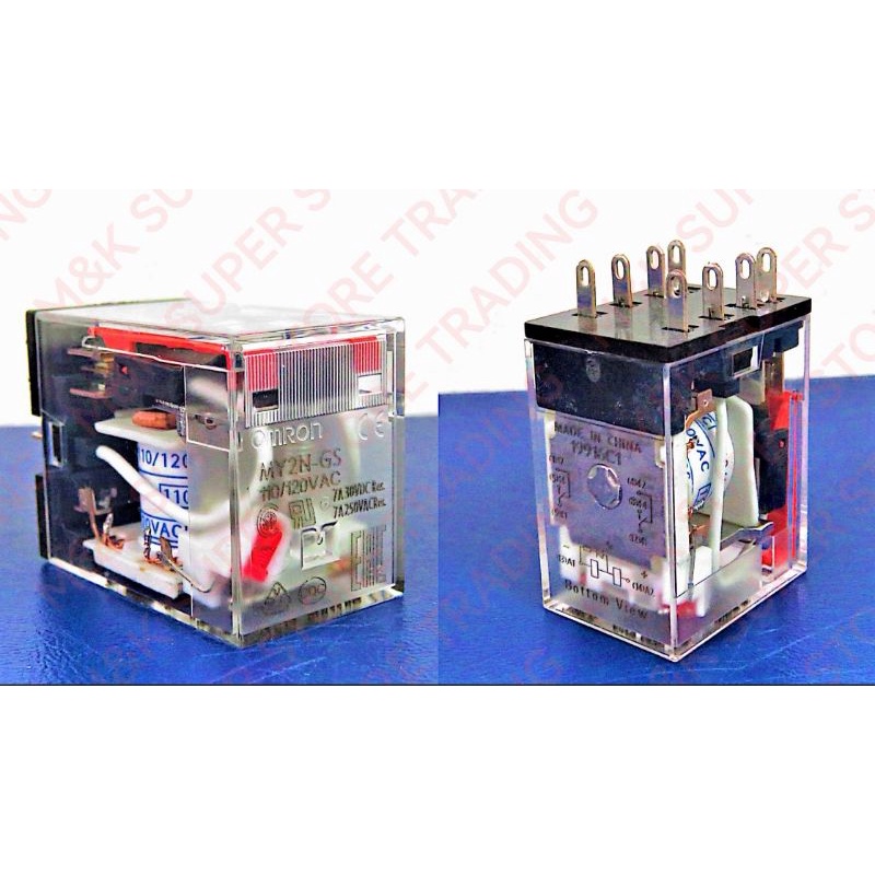 OMRON MY2N-GS 220V~240V / MY4N-GS 110V~240V MINIATURE POWER RELAYS ...