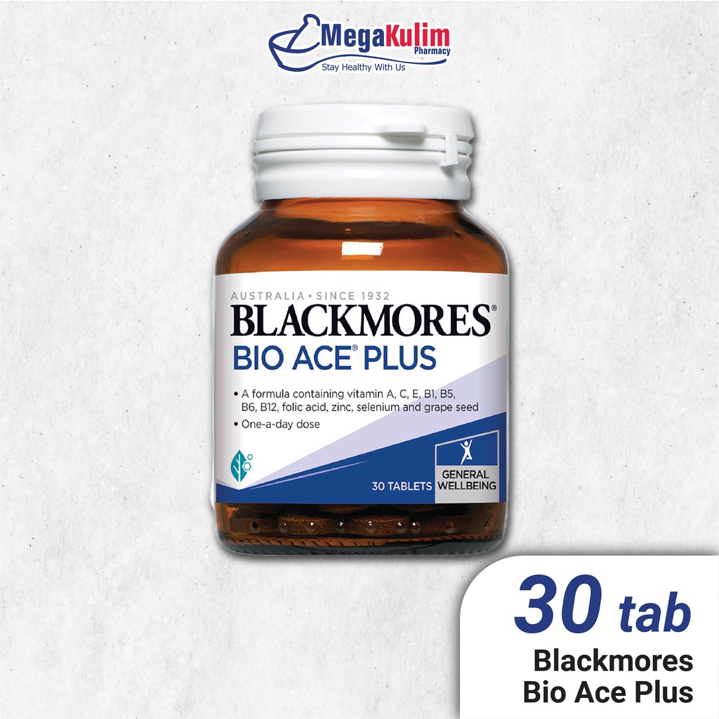 Blackmores Bio Ace Plus (30 / 90 Tab) | Shopee Malaysia