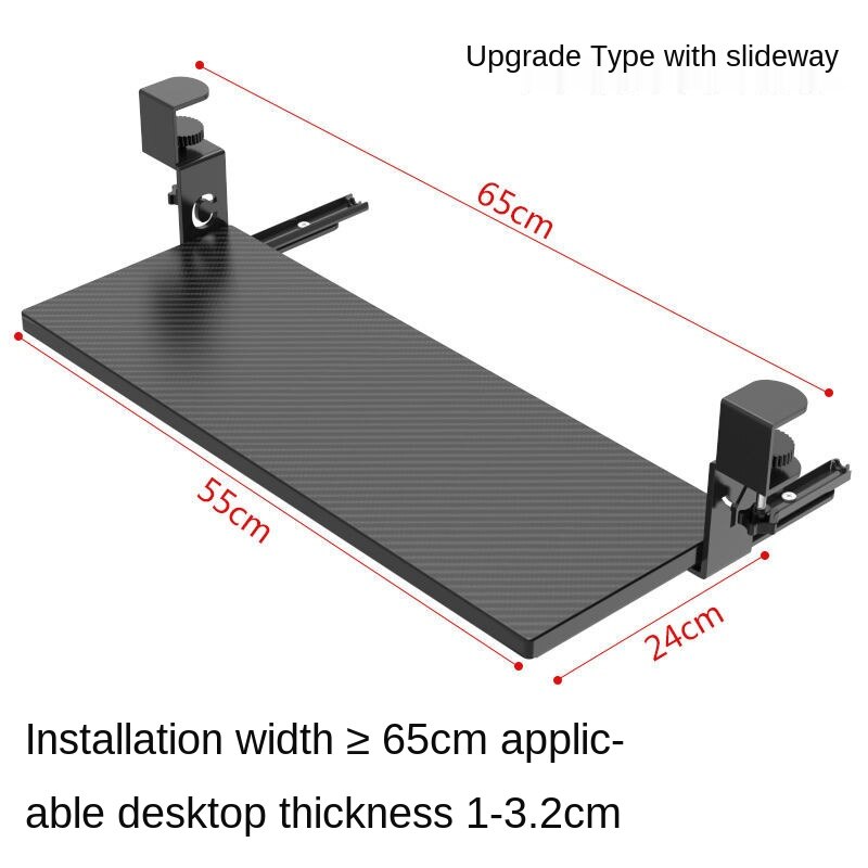 Table Extension Board Office Keyboard Extension Table Bracket Office ...