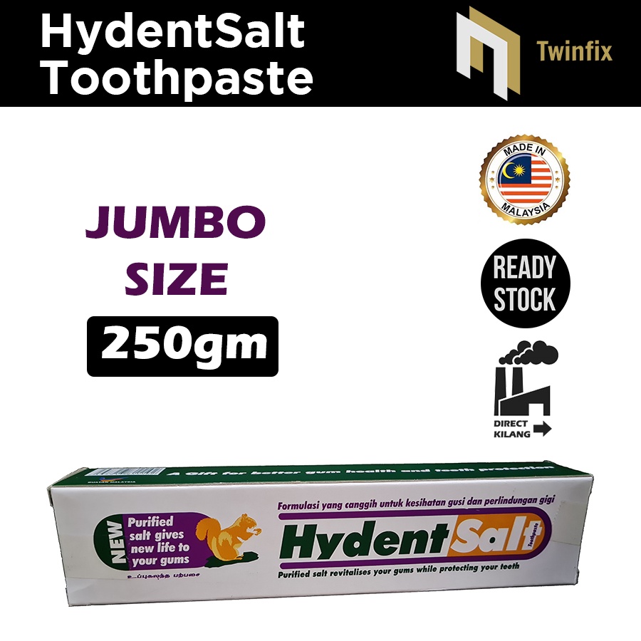Hydent Salt Toothpaste [250gm] Direct From Factory!!! Direct Kilang ...